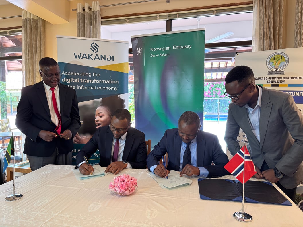 Wakandi and TCDC join forces to digitise millions of cooperators in Tanzania